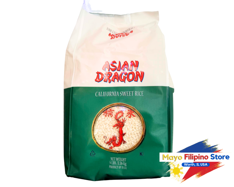 Asian Dragon California Sweet Rice 5Lb – Mayo Filipino Store