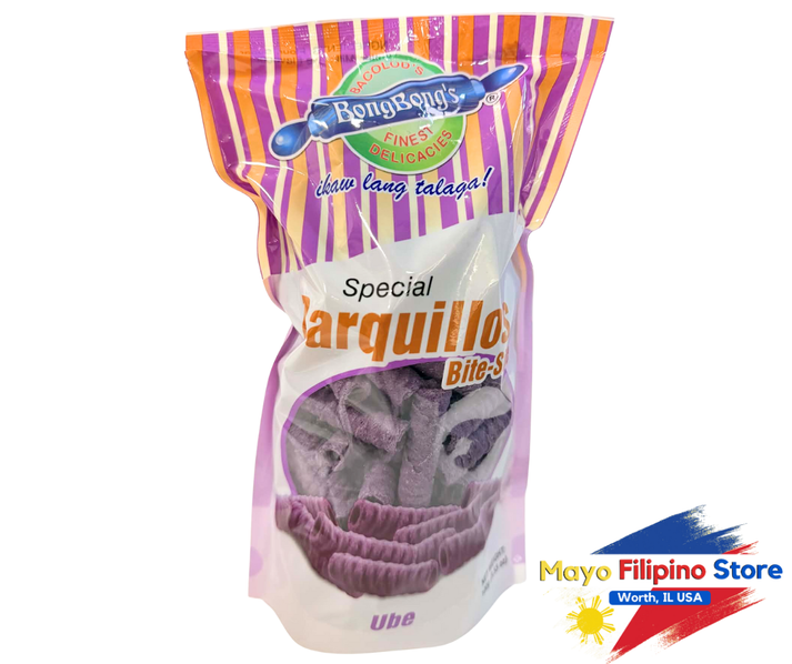 BongBong's Barquillos Bite Size Ube 100g – Mayo Filipino Store