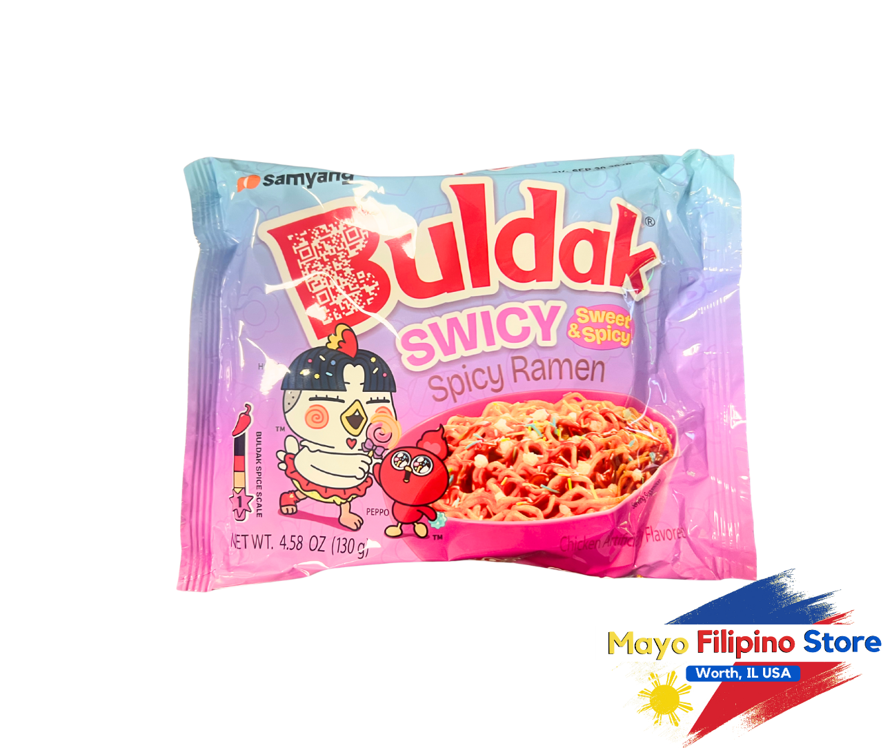 Samyang Buldak Swicy Sweet and Spicy Ramen 130g – Mayo Filipino Store