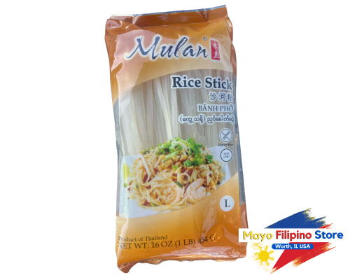 Mulan Rice Stick 454g – Mayo Filipino Store