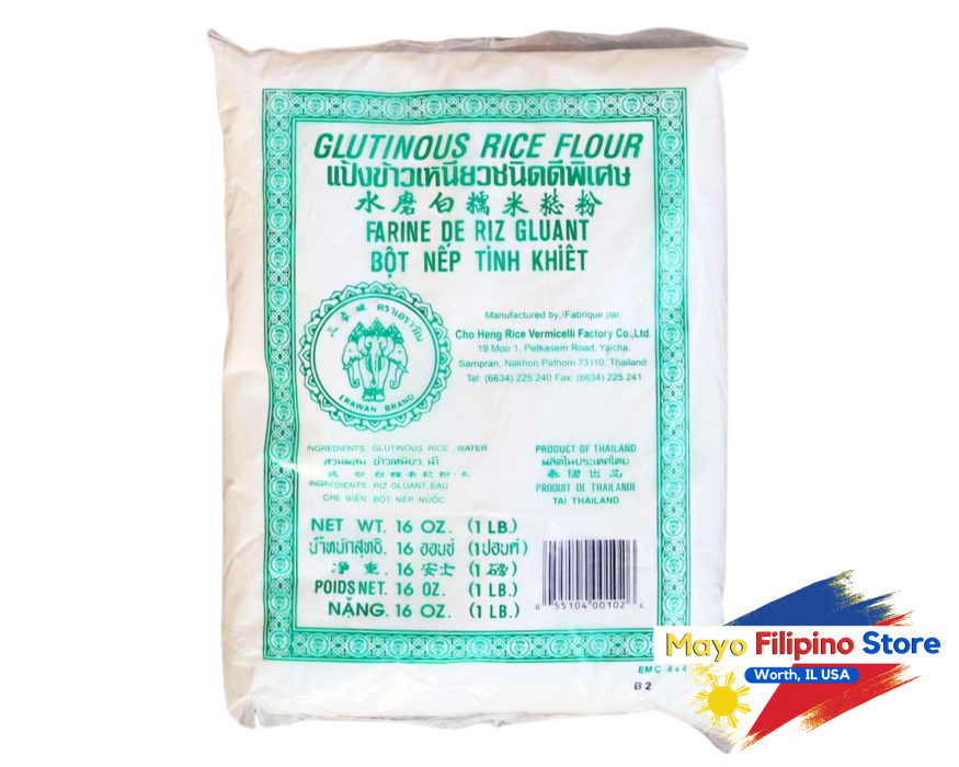 Glutinous Rice Flour 1Lb Green – Mayo Filipino Store