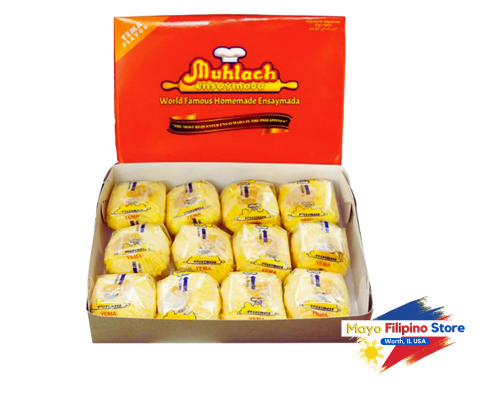 Muhlach Ensaymada Yema Box 12 x 60g – Mayo Filipino Store