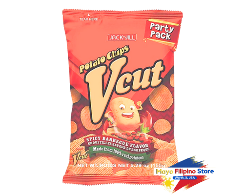 V Cut Potato Chips Barbeque Flavor 155g – Mayo Filipino Store