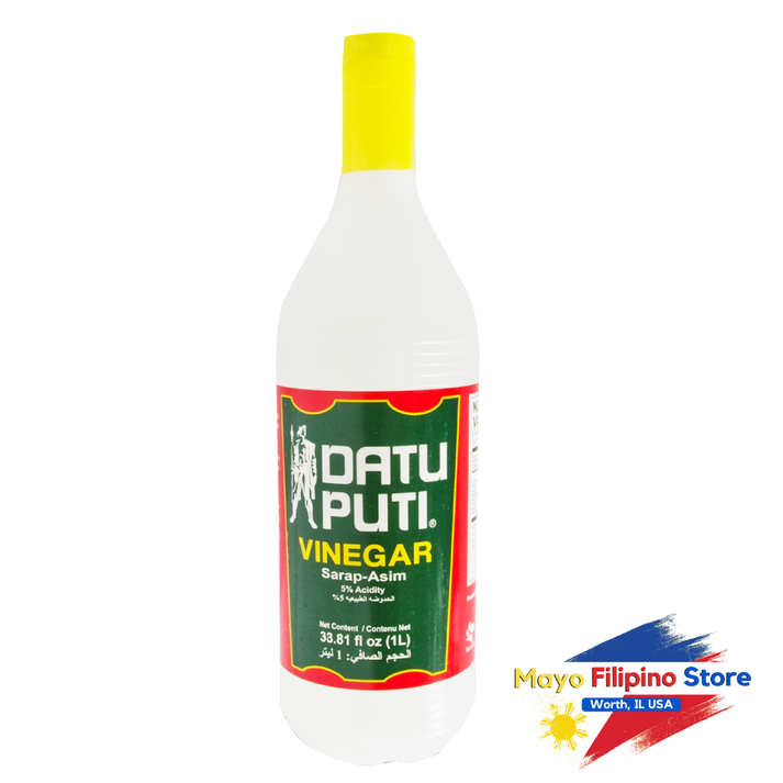 Datu Puti Vinegar Plastic Bottle 1000ml – Mayo Filipino Store