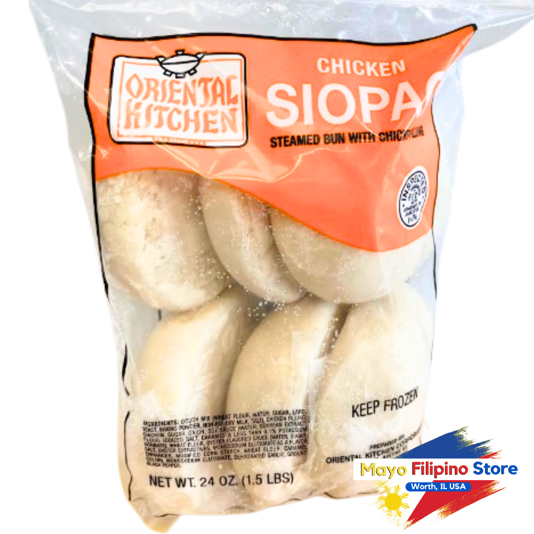 Oriental Kitchen Siopao Chicken 6pcs – Mayo Filipino Store