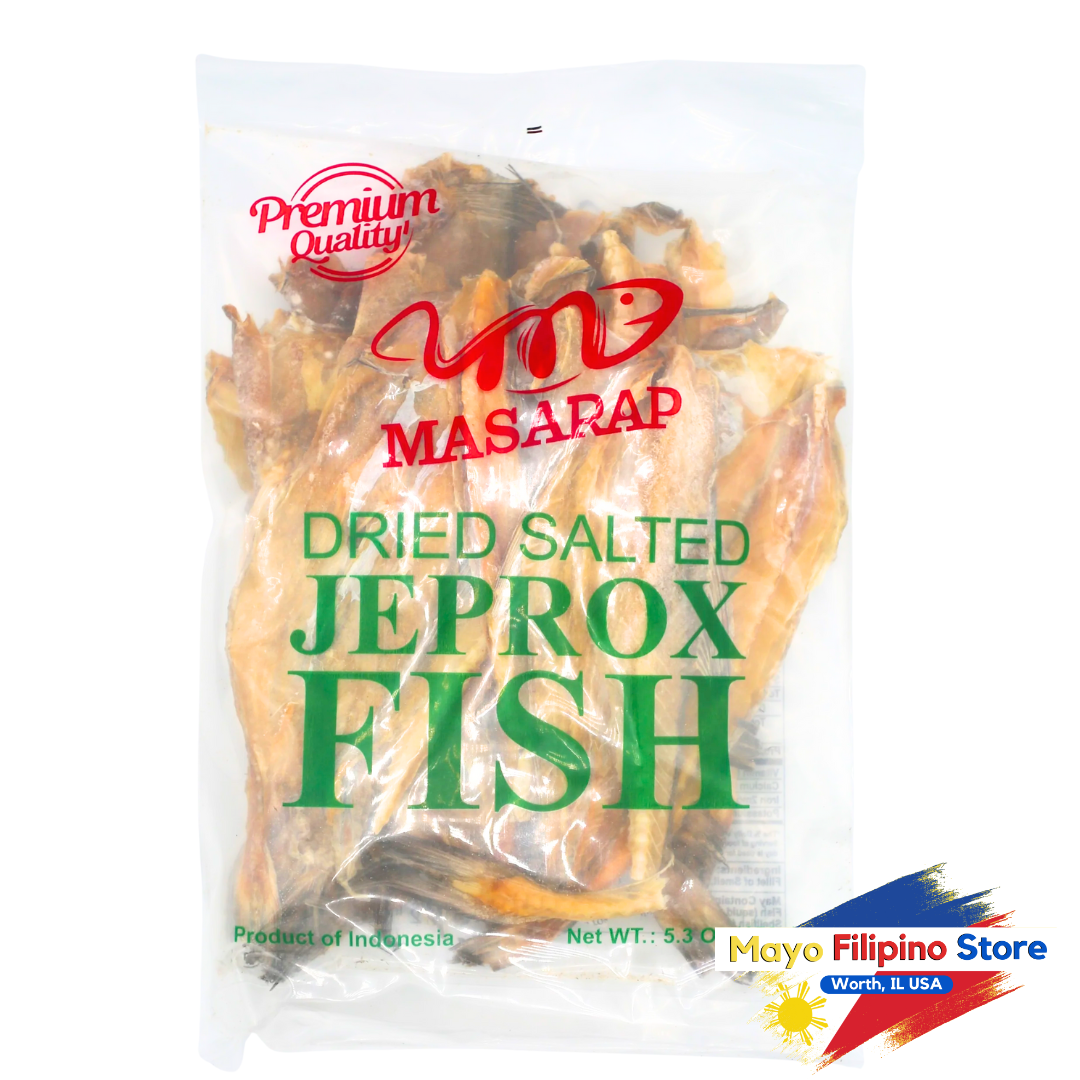 Premium Quality Masarap Dried Salted Jeprox Fish 150g – Mayo Filipino Store