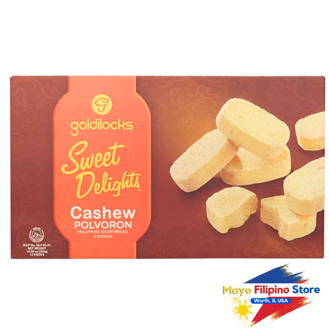 Goldilocks Polvoron Cashew Box 12pcs – Mayo Filipino Store