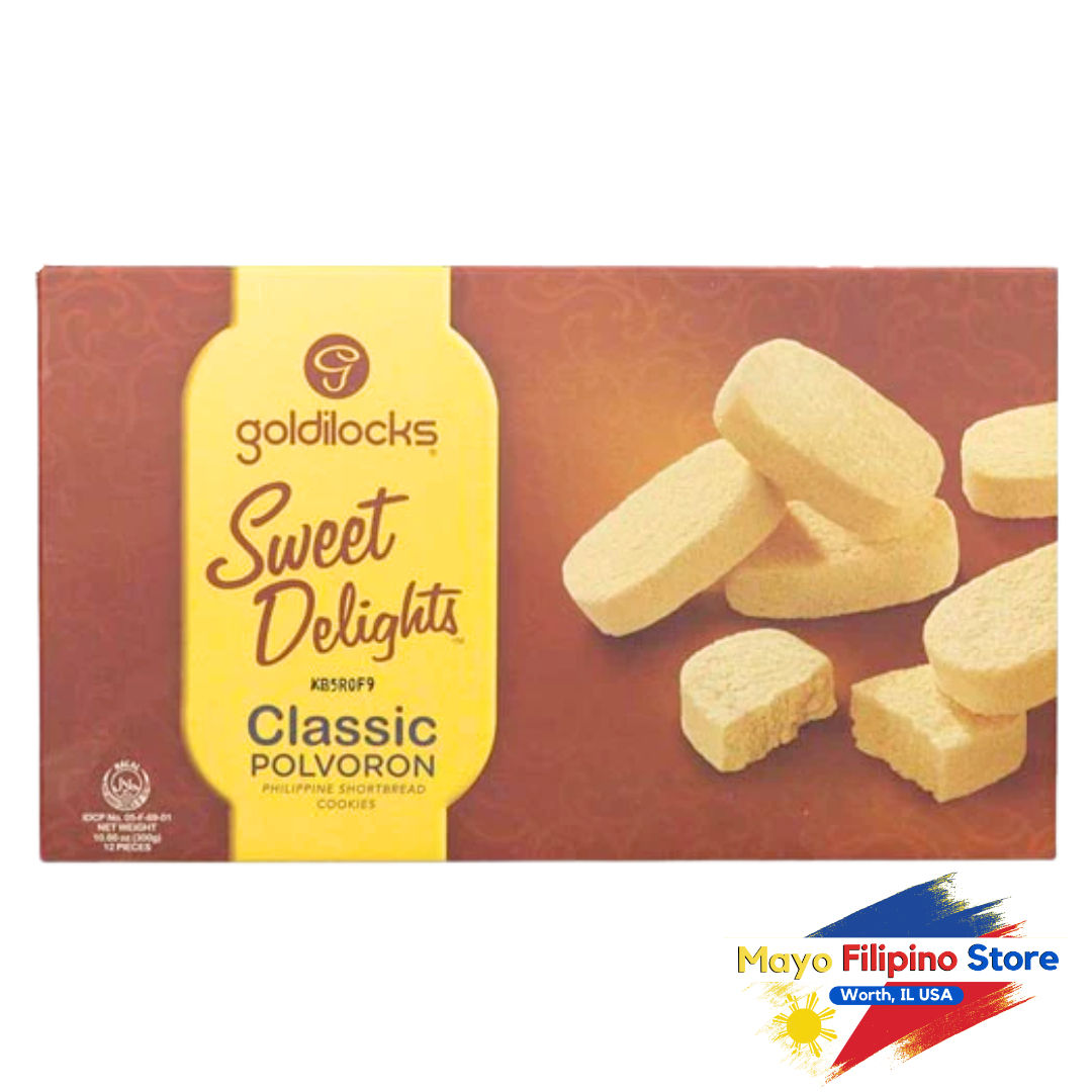 Goldilocks Polvoron Classic Box 12pcs Inside – Mayo Filipino Store