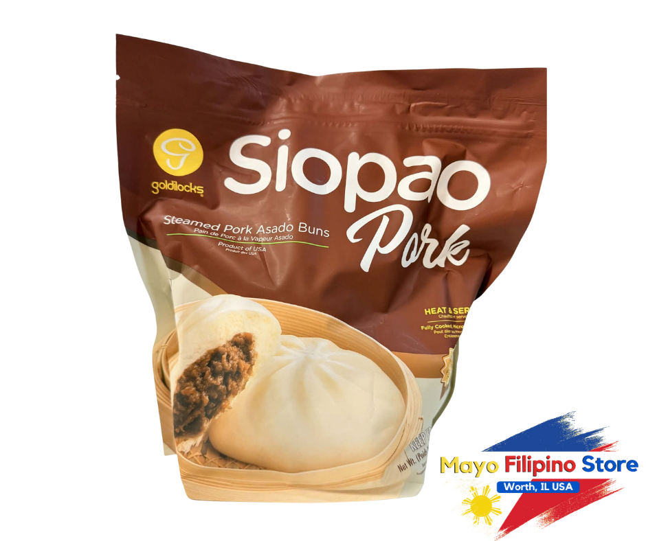 Goldilocks Siopao Asado Pork Steam Bun 4pcs – Mayo Filipino Store