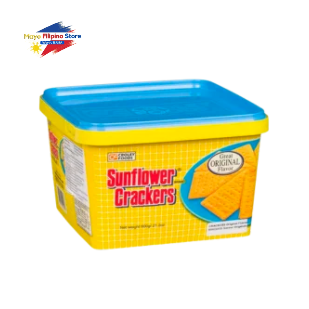 Sunflower Crackers Original 600g in Pail – Mayo Filipino Store