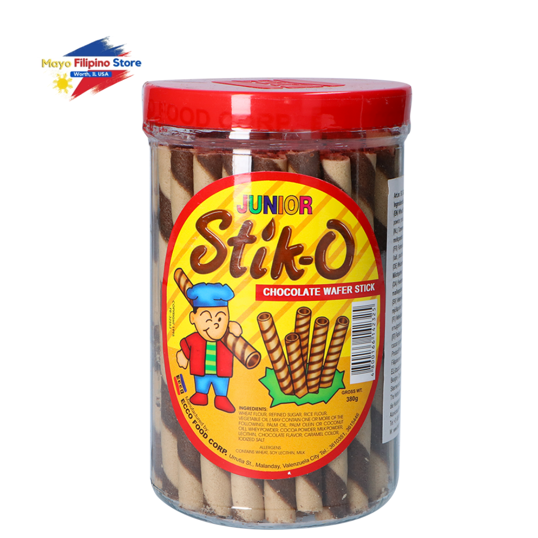 Ecco Stik-O Chocolate Wafer Stick 380g – Mayo Filipino Store