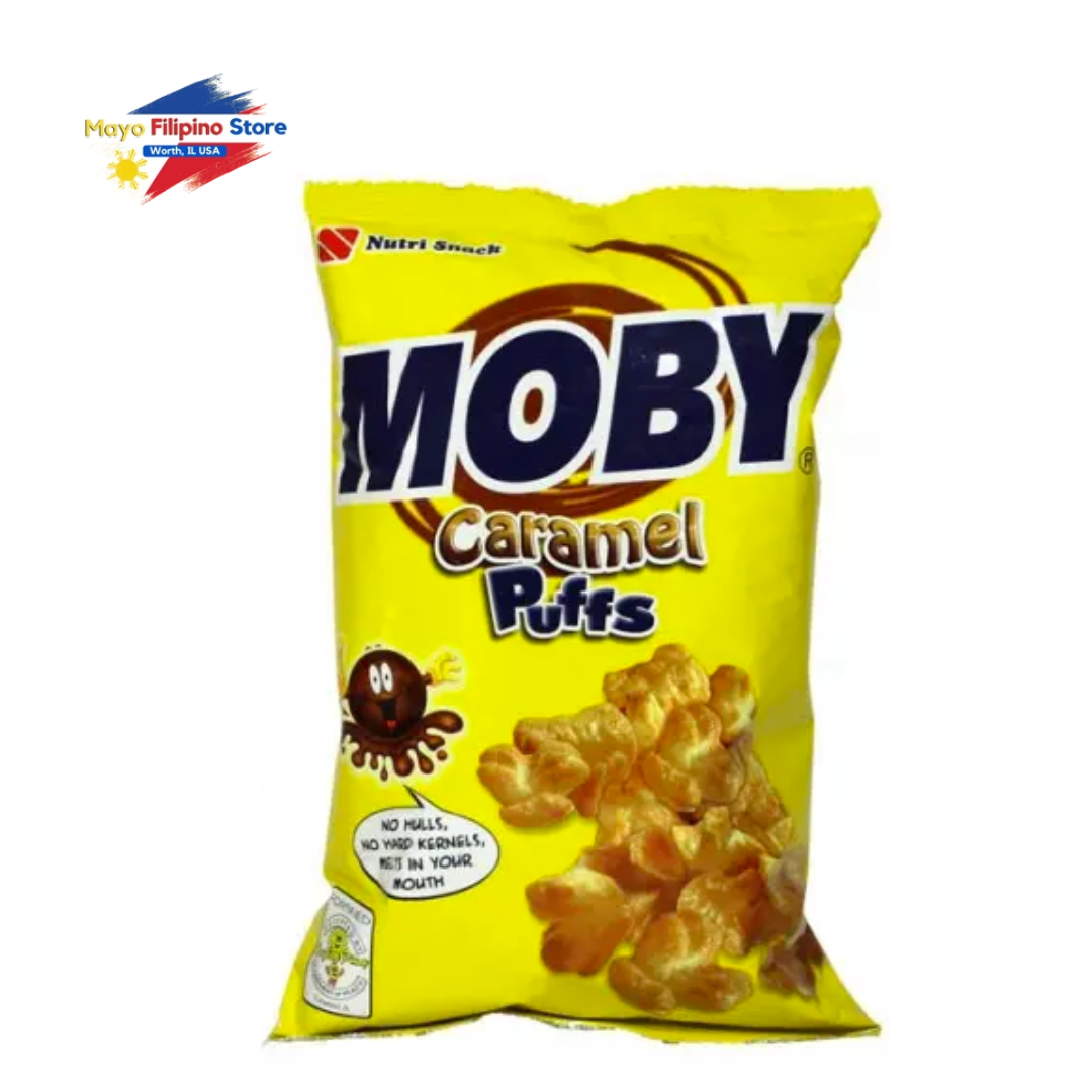 Moby Caramel Puffs 90g – Mayo Filipino Store
