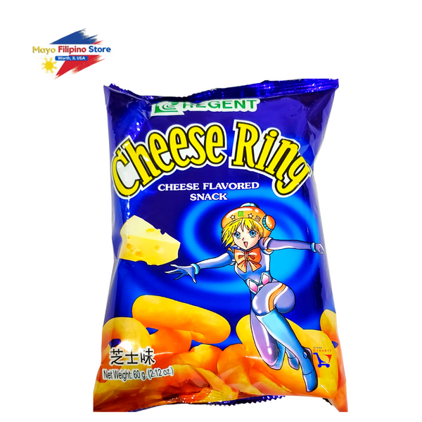 Regent Cheese Ring Cheese Flavored Snack 60g – Mayo Filipino Store
