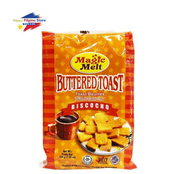 Magic Melt Buttered Toast Biscocho - 200g – Mayo Filipino Store