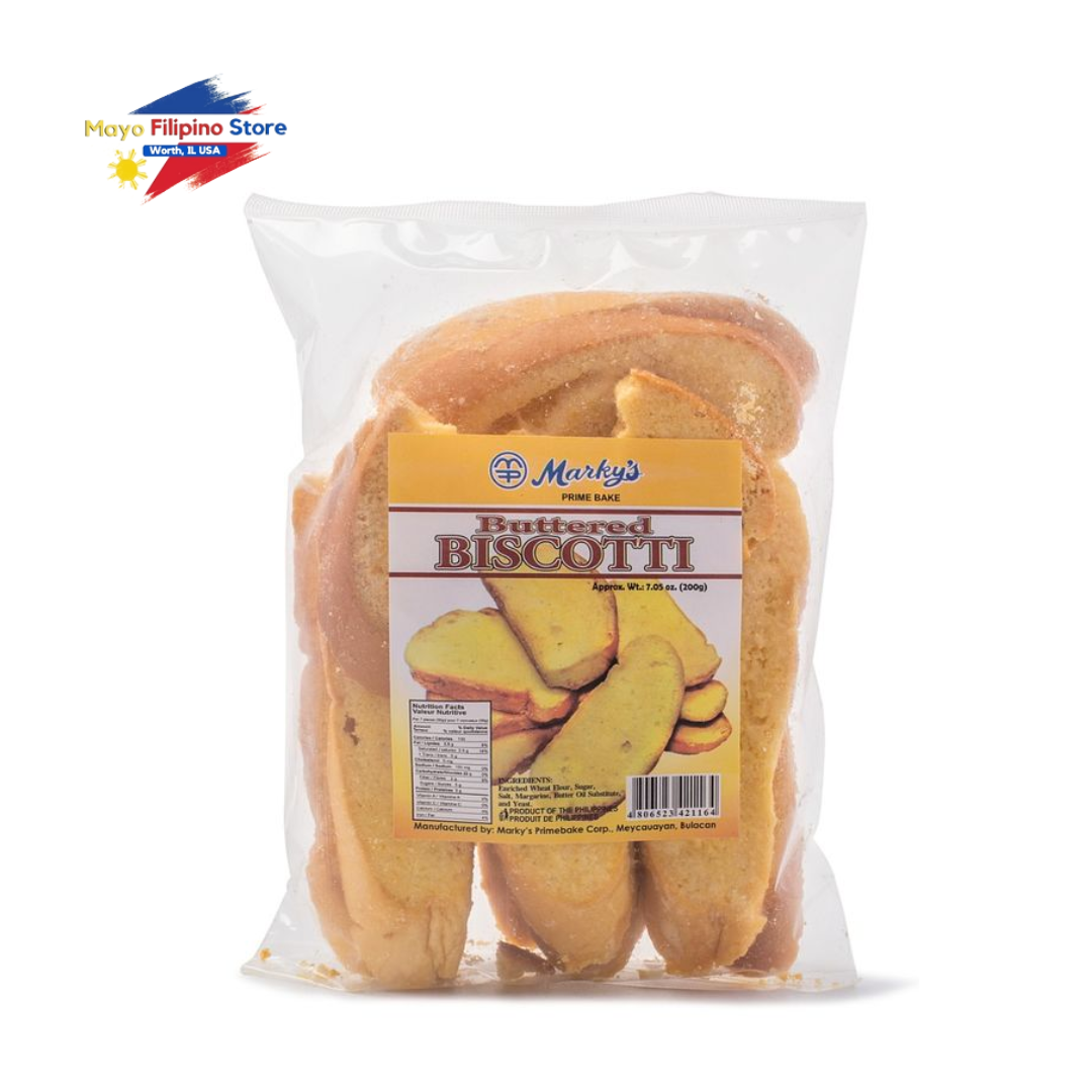 Marky's Buttered Biscotti 200g – Mayo Filipino Store