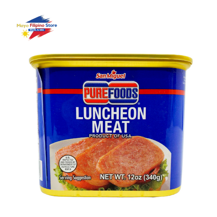 Purefoods Luncheon Meat 340g – Mayo Filipino Store