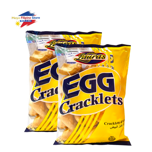 Lauras Egg Cracklets Big 250g – Mayo Filipino Store