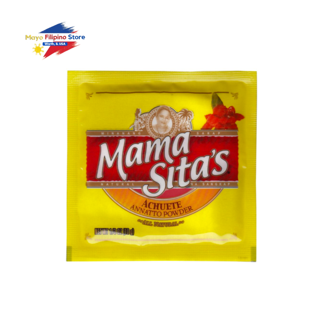 Mama Sita's Achuete Annatto Powder 0.33 oz 10g – Mayo Filipino Store