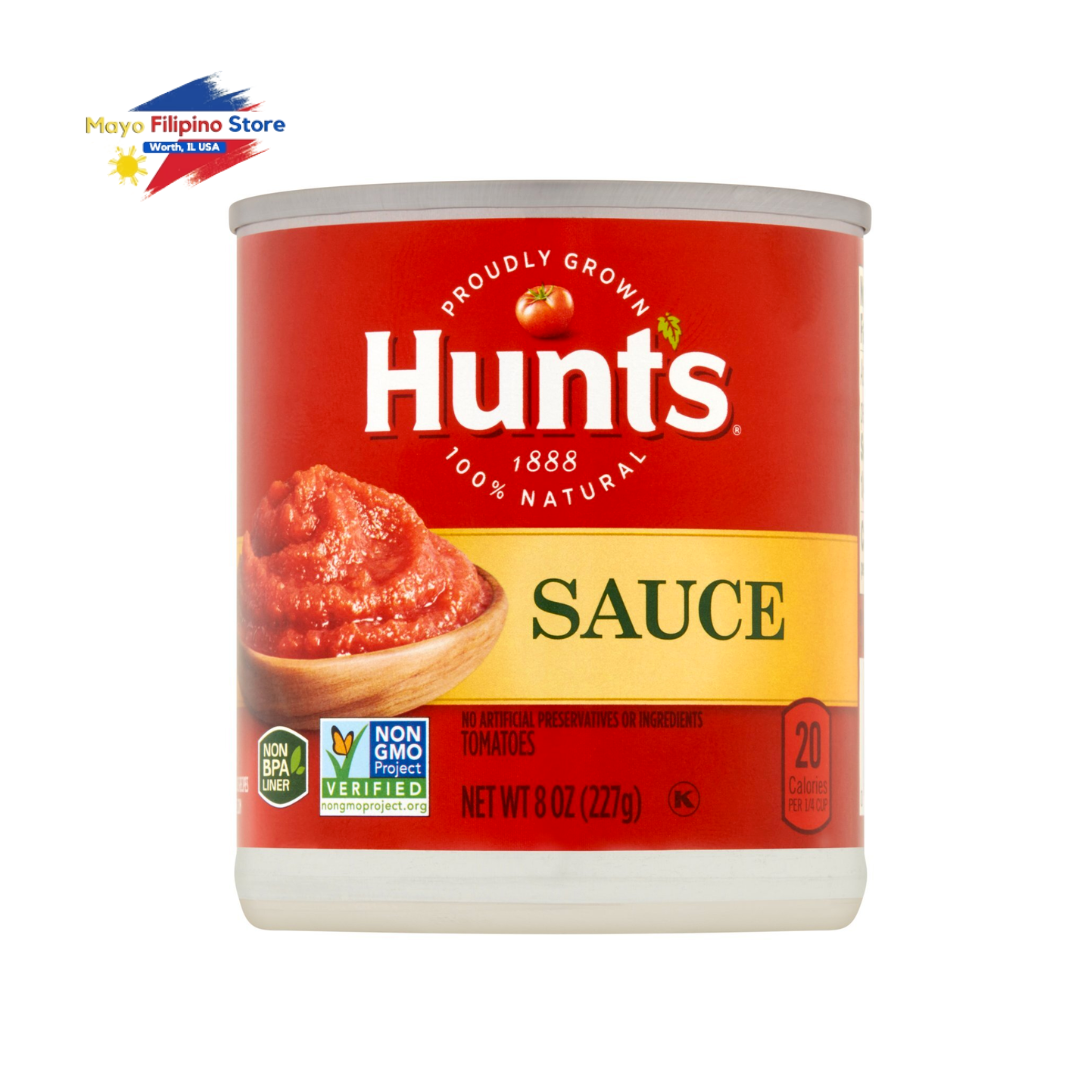 Hunts Tomato Sauce 8oz 227g – Mayo Filipino Store