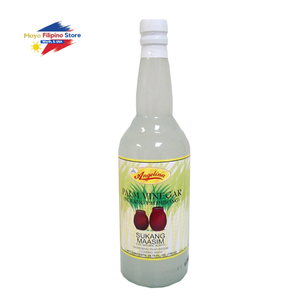 Sukang Paombong (Palm Vinegar) Angelina 750ml – Mayo Filipino Store