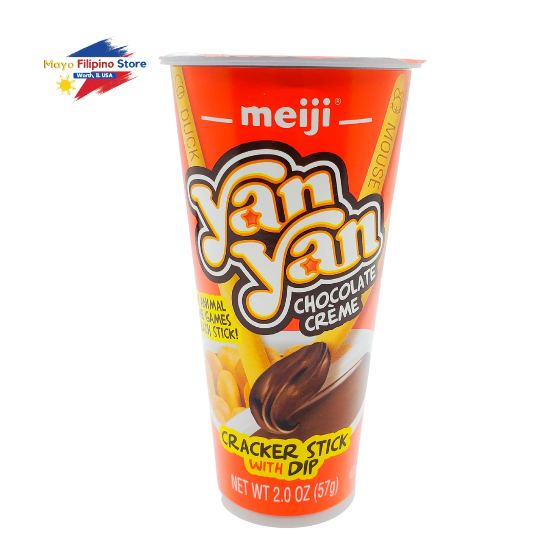 Yan Yan Chocolate Stick with Dip 57g – Mayo Filipino Store
