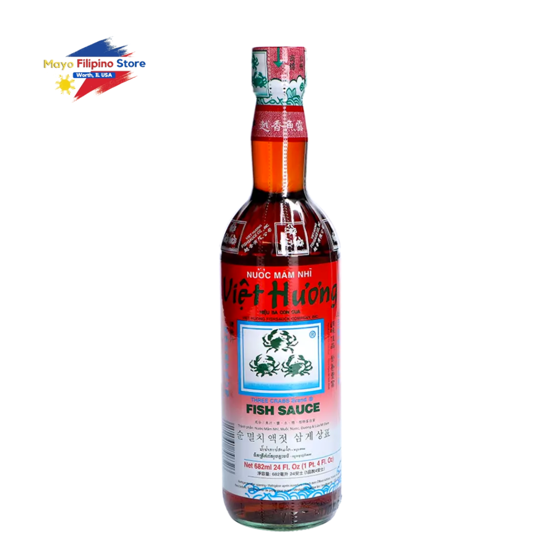 Viet Huong Three Crabs Fish Sauce 682ml – Mayo Filipino Store