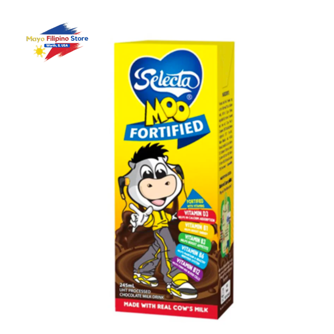 Selecta Moo Choco Drink 245ml – Mayo Filipino Store