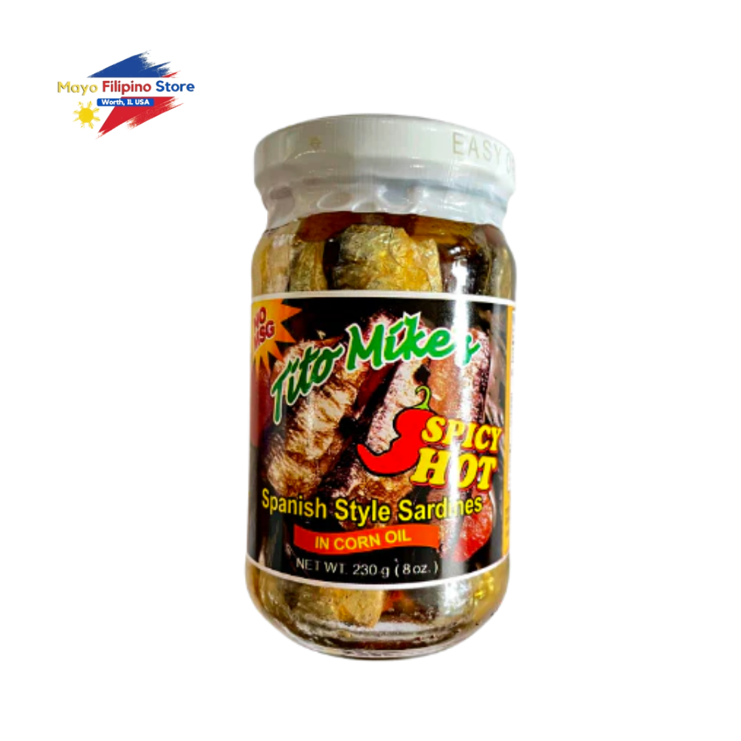 Tito Mike's Spanish Hot and Spicy 8oz 230g – Mayo Filipino Store