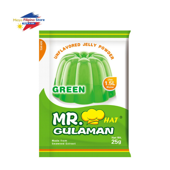 Mr Gulaman Green 15g – Mayo Filipino Store