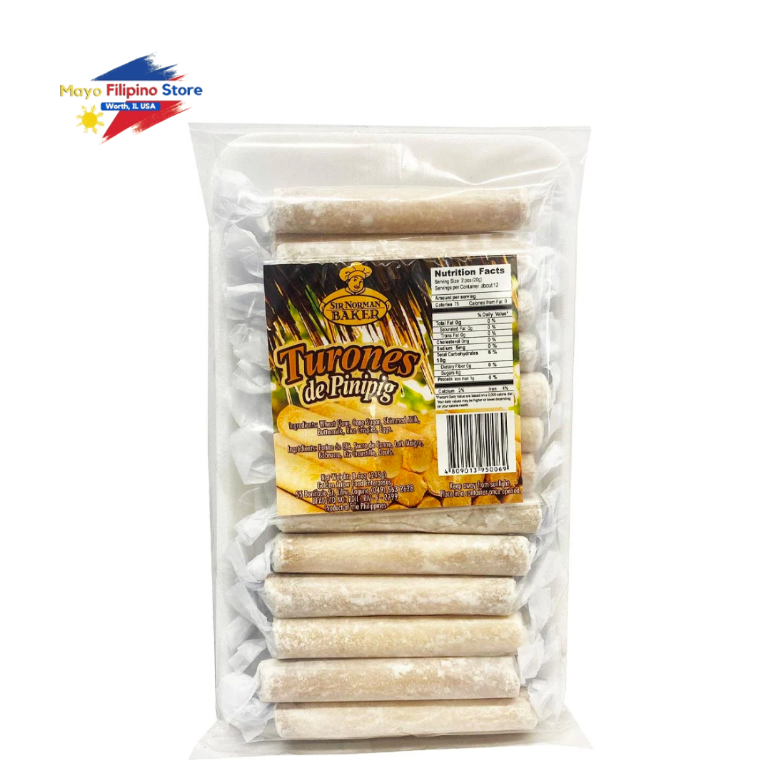 Sir Norman Baker Turones de Pinipig 245g – Mayo Filipino Store