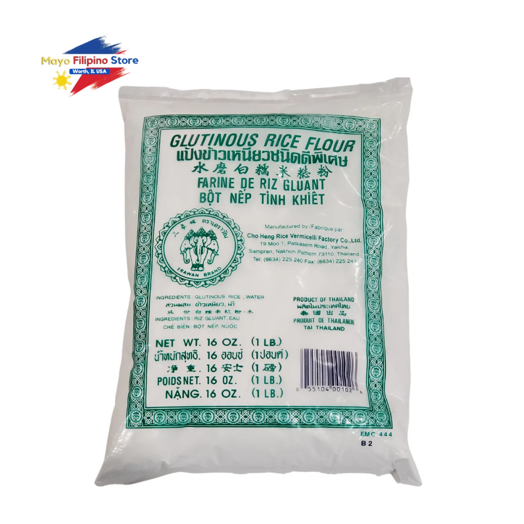 Erawan Glu Rice Flour Green 16oz. – Mayo Filipino Store