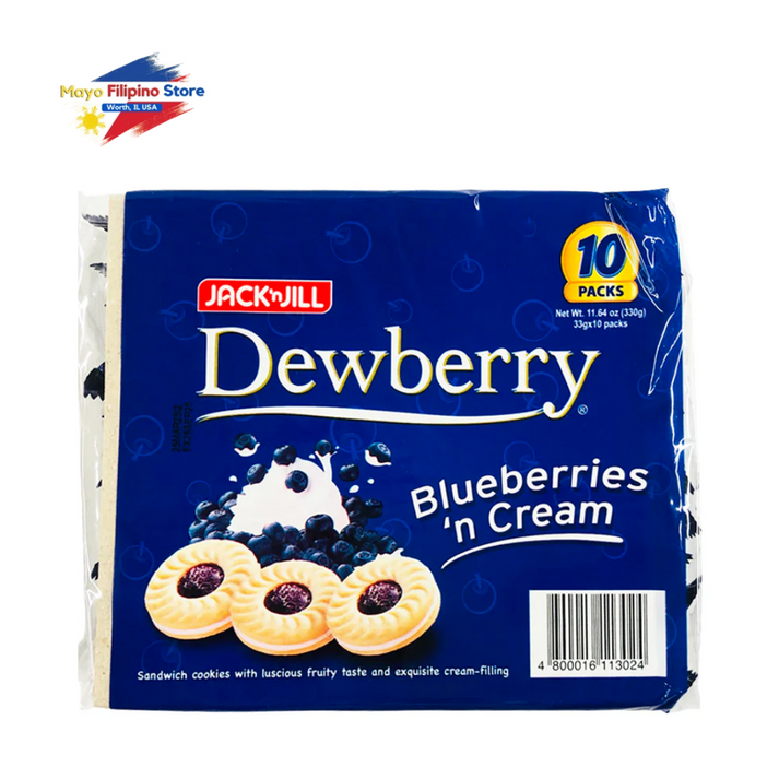 Dewberry Blueberries 'n Cream 10 Packs – Mayo Filipino Store