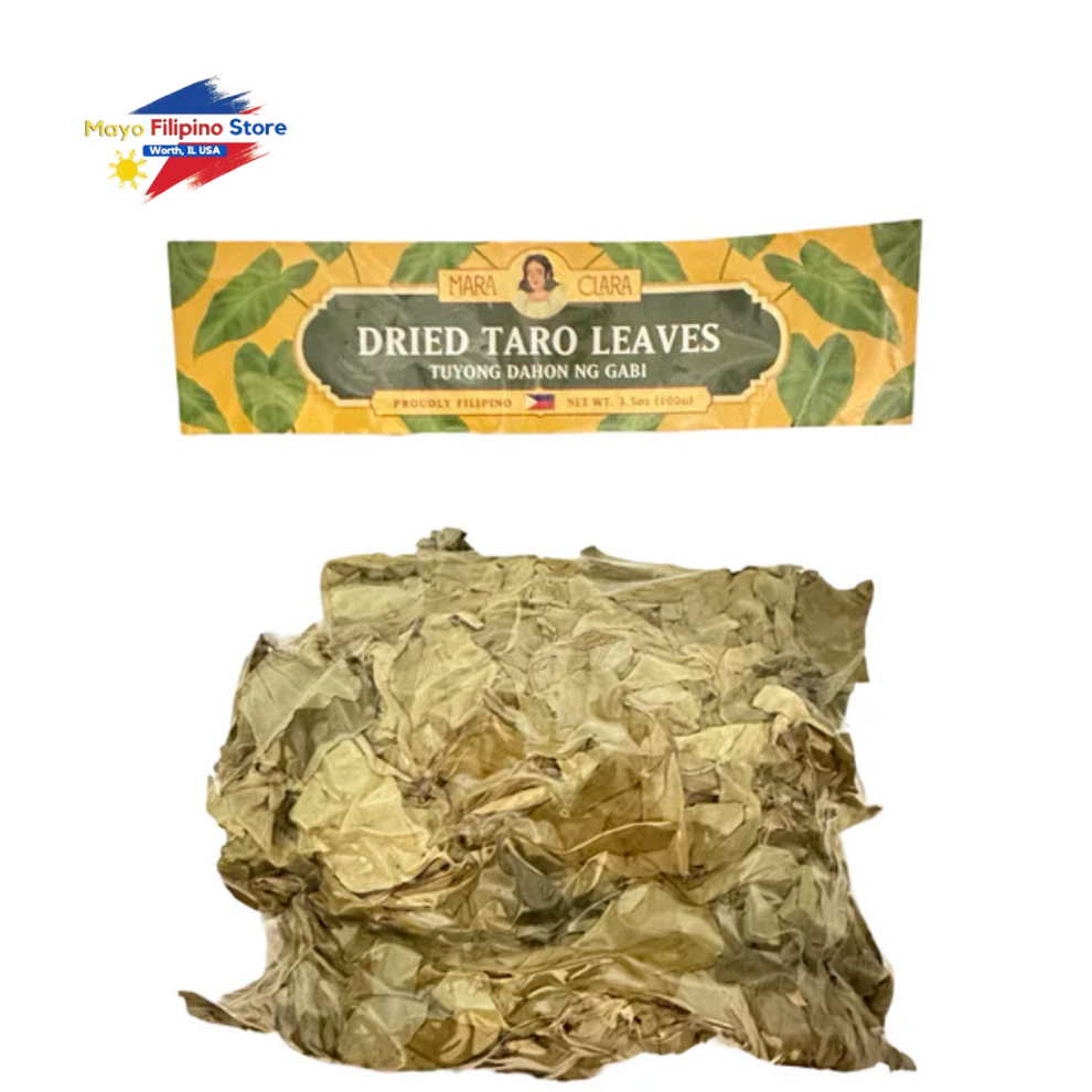 Maria Clara Dried Taro Leaves 100grams – Mayo Filipino Store