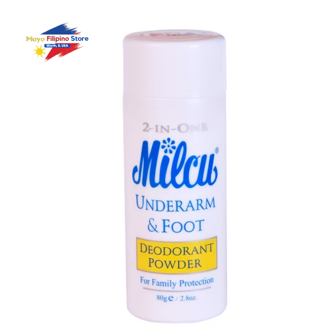 Milcu Foot/Underarms Powder 80g – Mayo Filipino Store