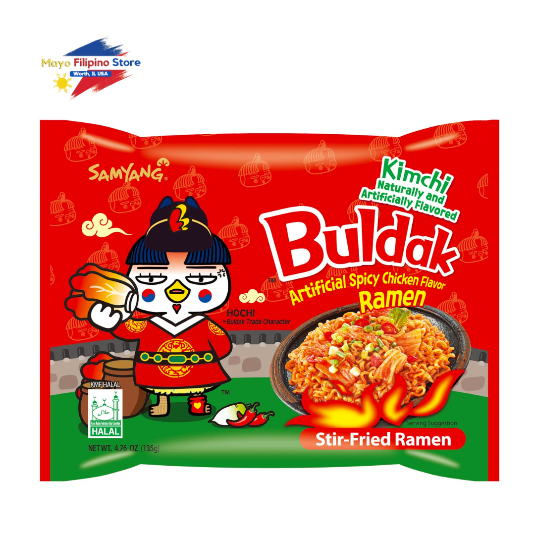Buldak Spicy Ramen Kimchi 135g – Mayo Filipino Store