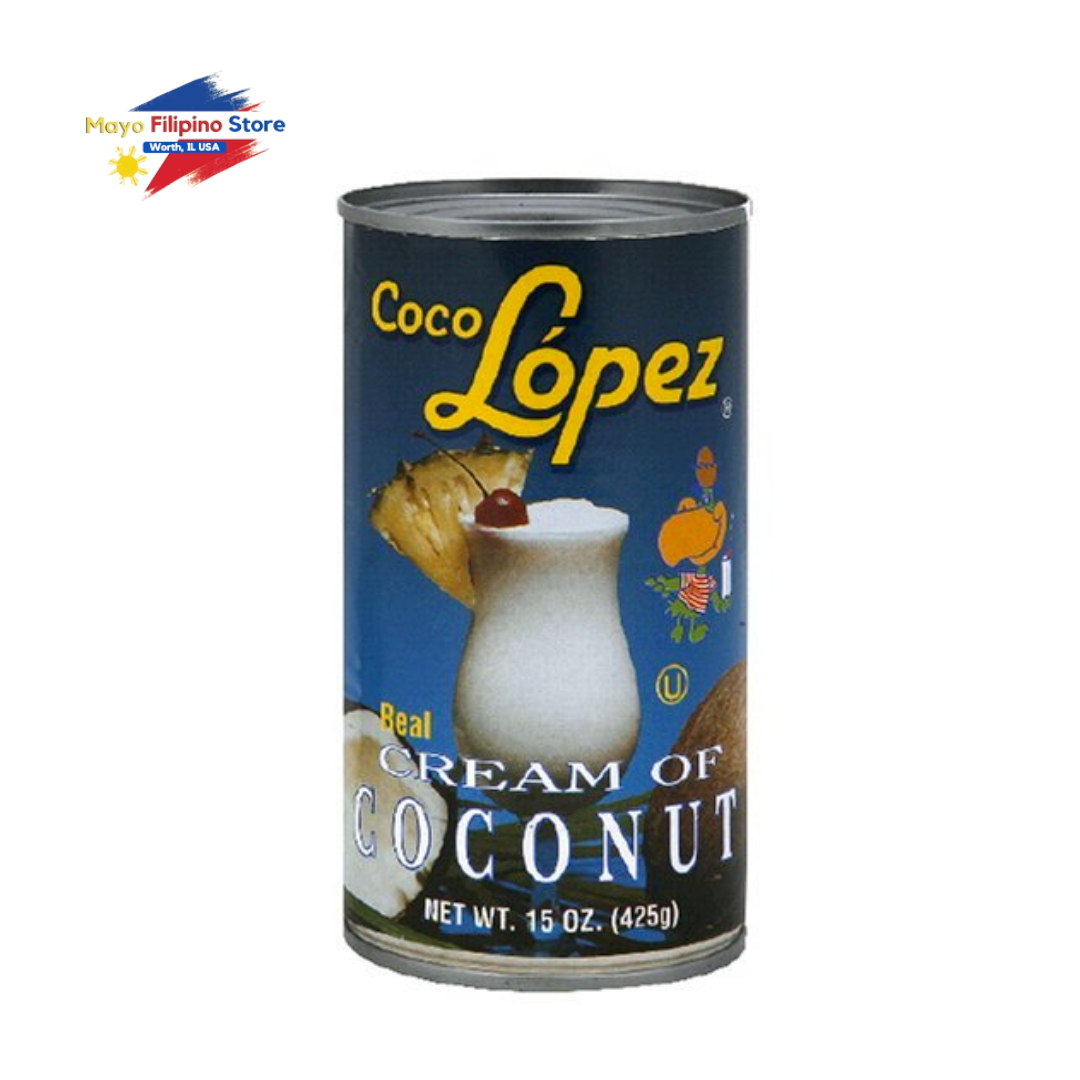 Coco Lopez Cream of Coconut - 15oz - 425g – Mayo Filipino Store