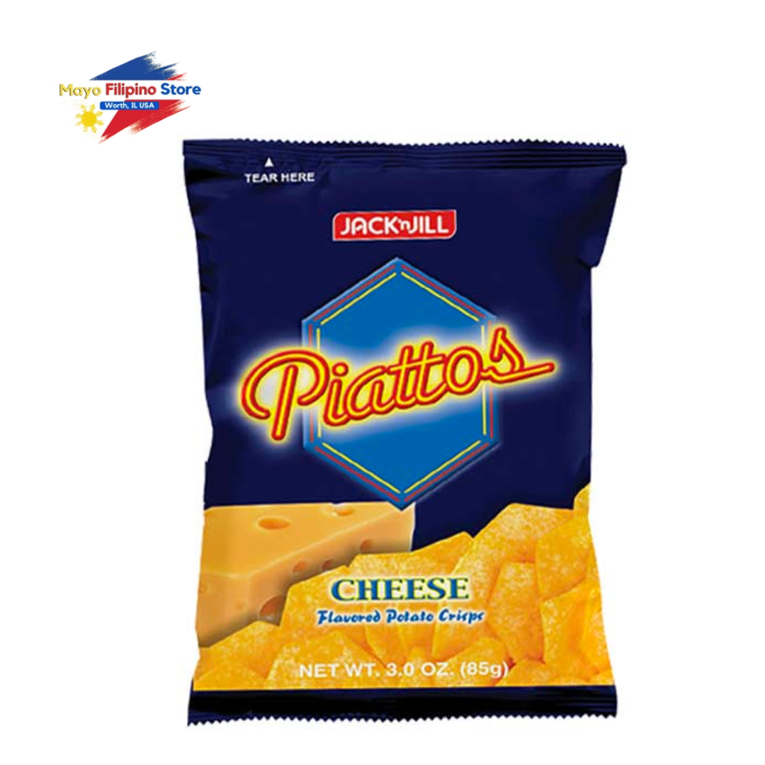 Jack N Jill Piattos Cheese Potato Chips 85g – Mayo Filipino Store