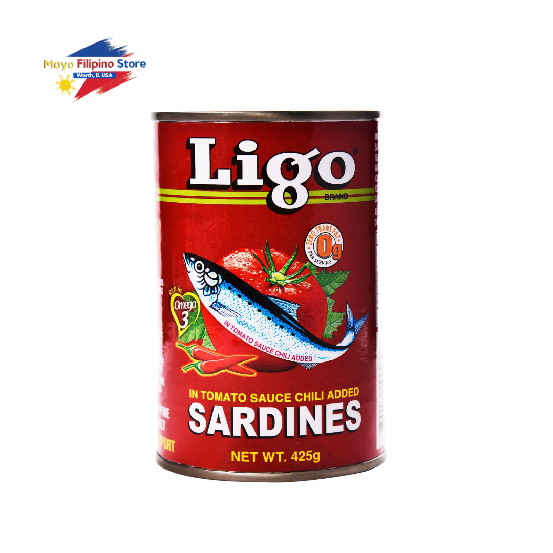 Ligo Sardines Red 425g BIG – Mayo Filipino Store