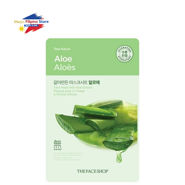 The Face Shop Real Nature Aloe 20g – Mayo Filipino Store