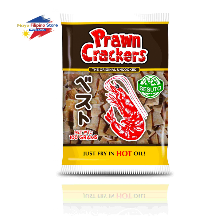 Besuto Prawn Cracker 100g – Mayo Filipino Store