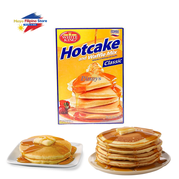 White King HotCake Classic Waffle Mix 400g – Mayo Filipino Store