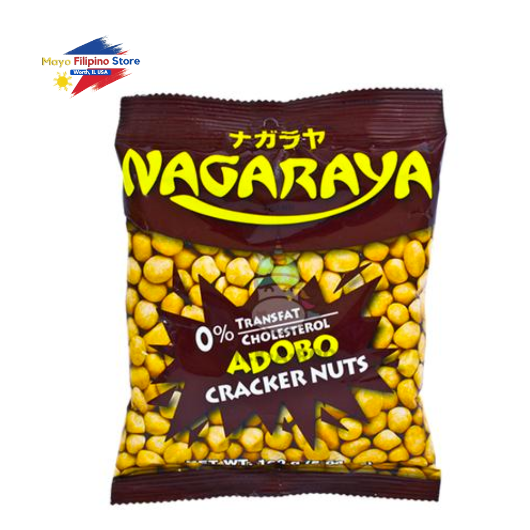 Nagaraya Cracker Nuts Adobo Flavor 160g – Mayo Filipino Store