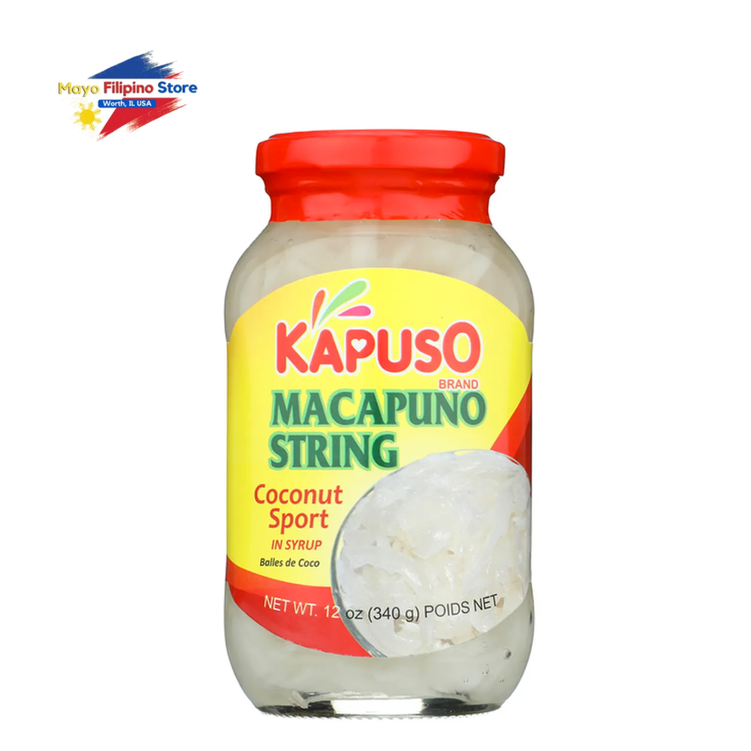 Kapuso Coconut Macapuno String 12oz – Mayo Filipino Store