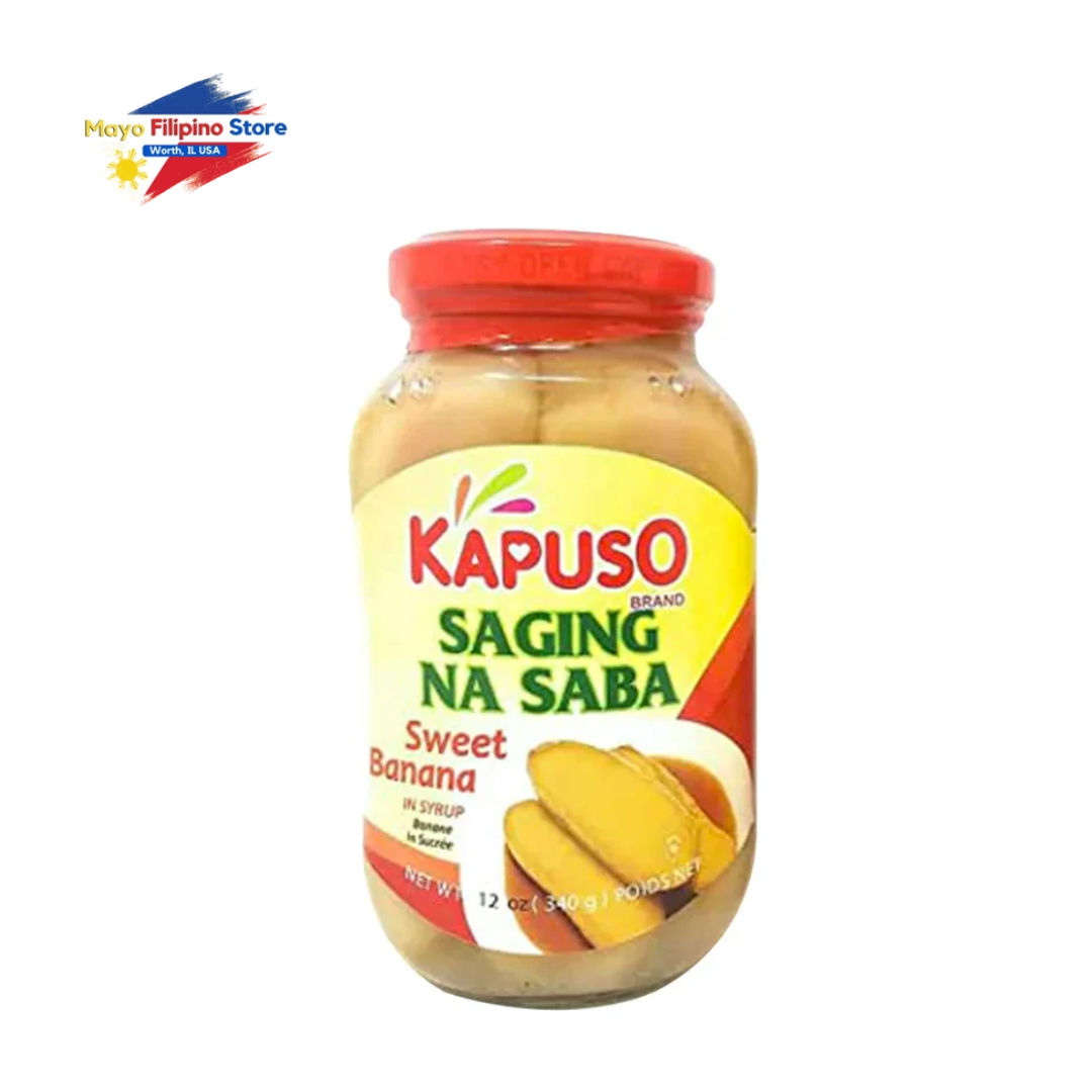 Kapuso Saging na Saba in Syrup 120z – Mayo Filipino Store