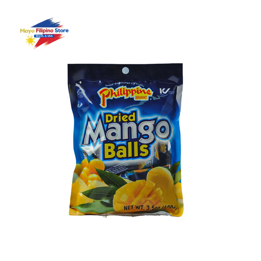 Dried Mango Balls Philippine Brand 100g – Mayo Filipino Store