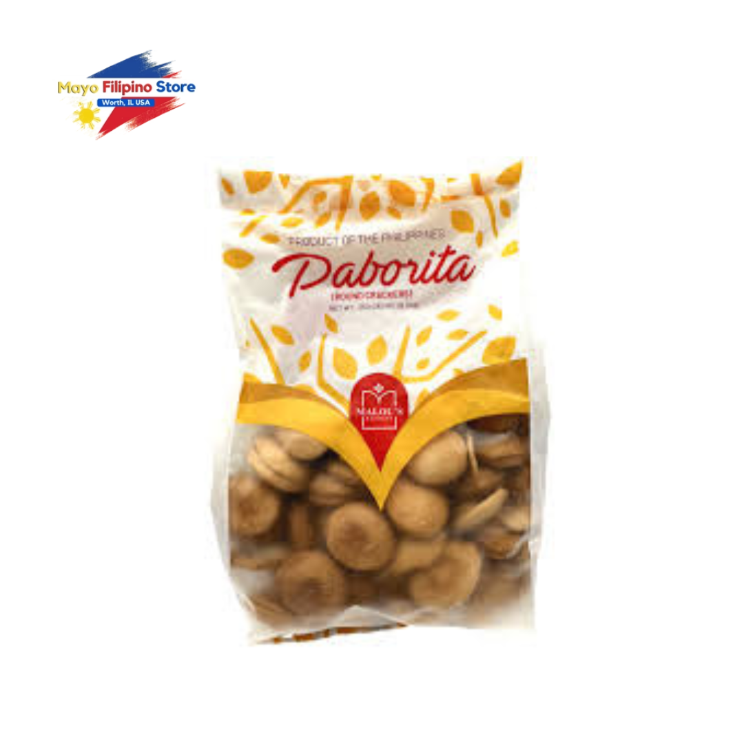 Malou's Bakery Paborita round crackers 250g – Mayo Filipino Store