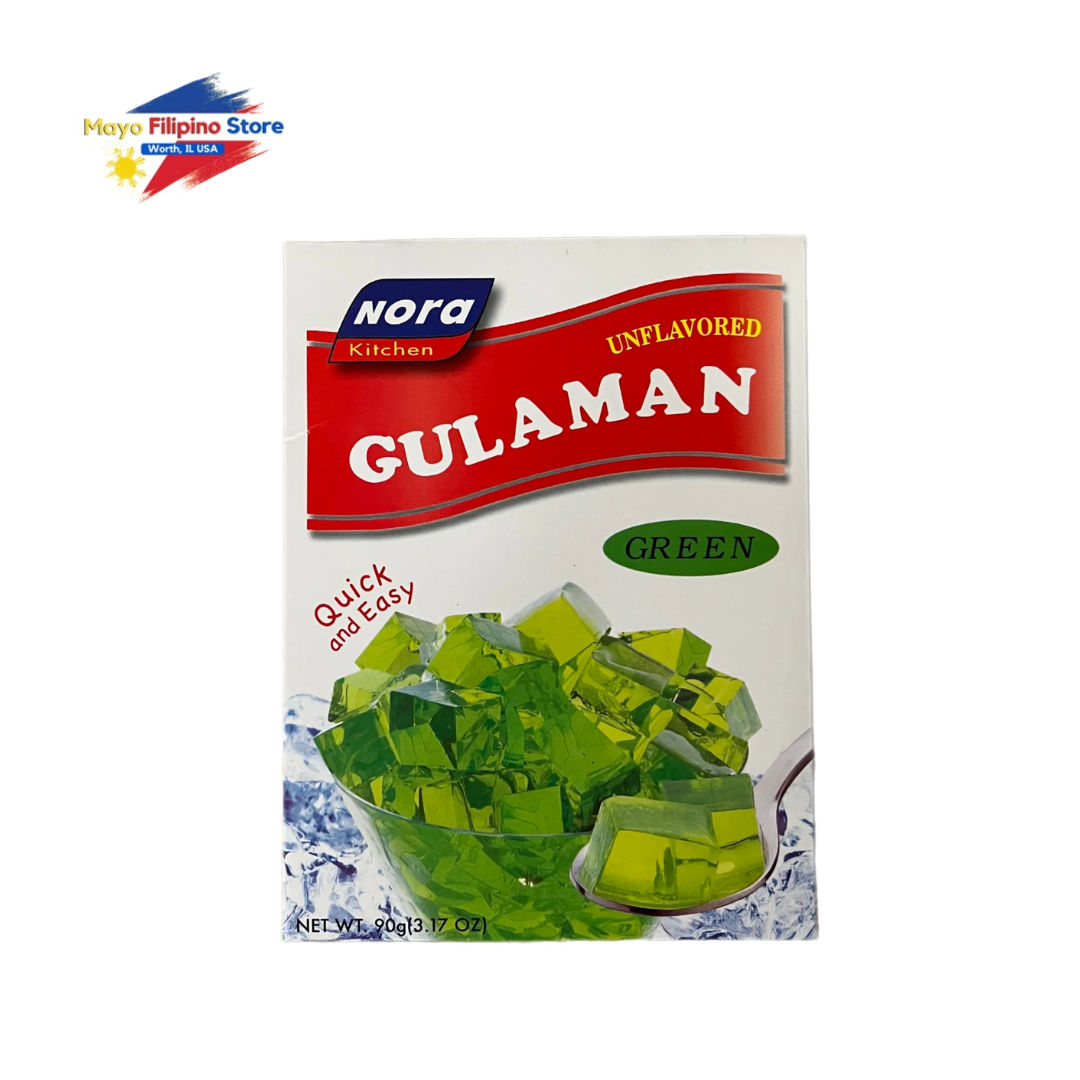 Nora Gulaman Green 90g – Mayo Filipino Store