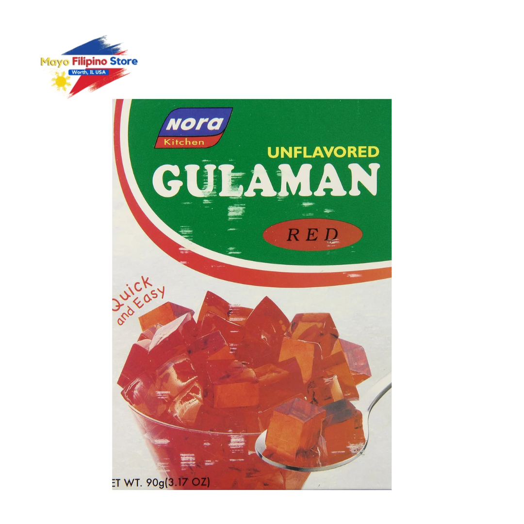 Nora Gulaman Red 90g – Mayo Filipino Store